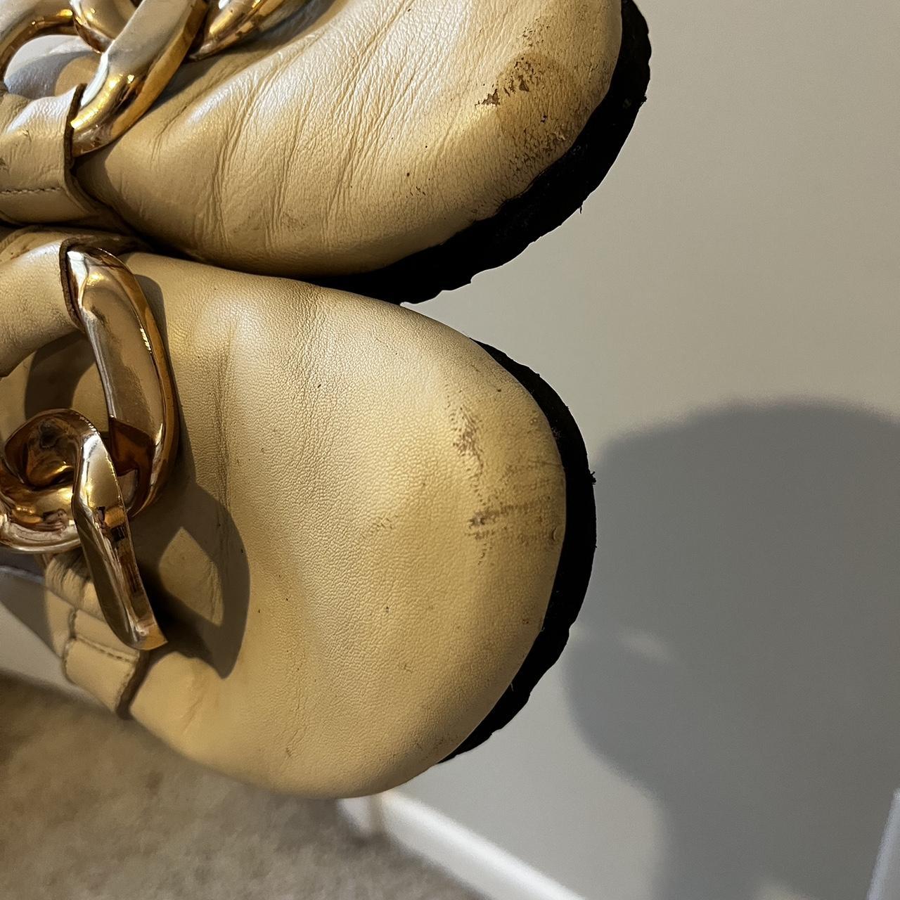 fun clogs with buckle. signs of wear. very... - Depop