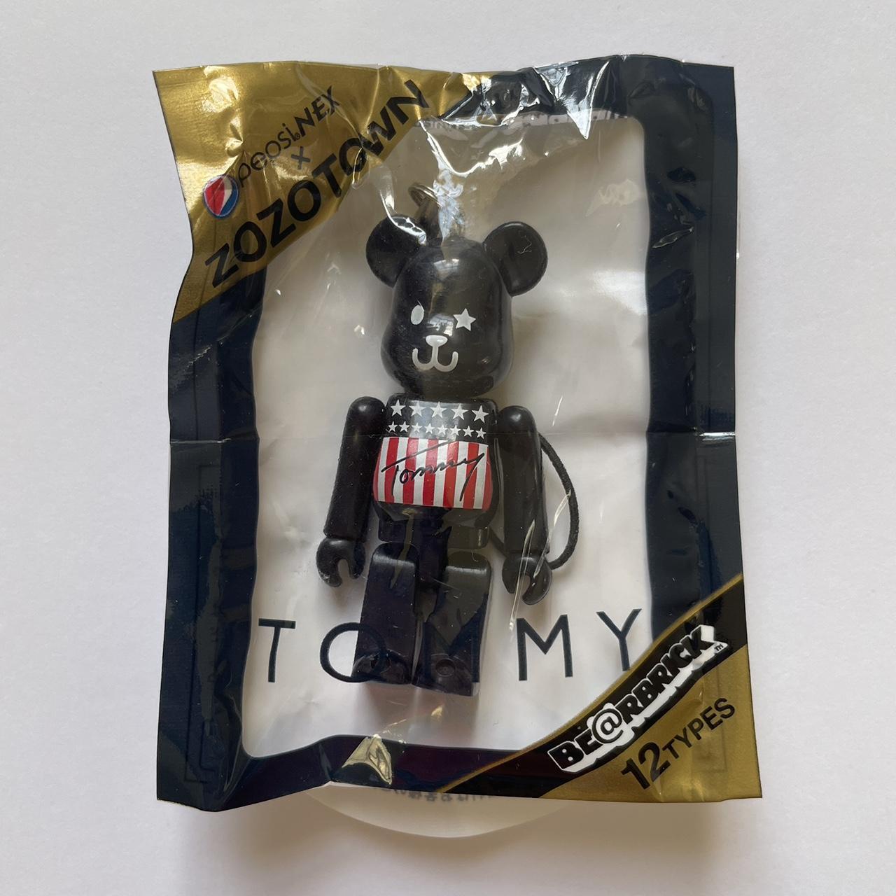 deadstock Bearbrick x Tommy Hilfiger keychain /... - Depop