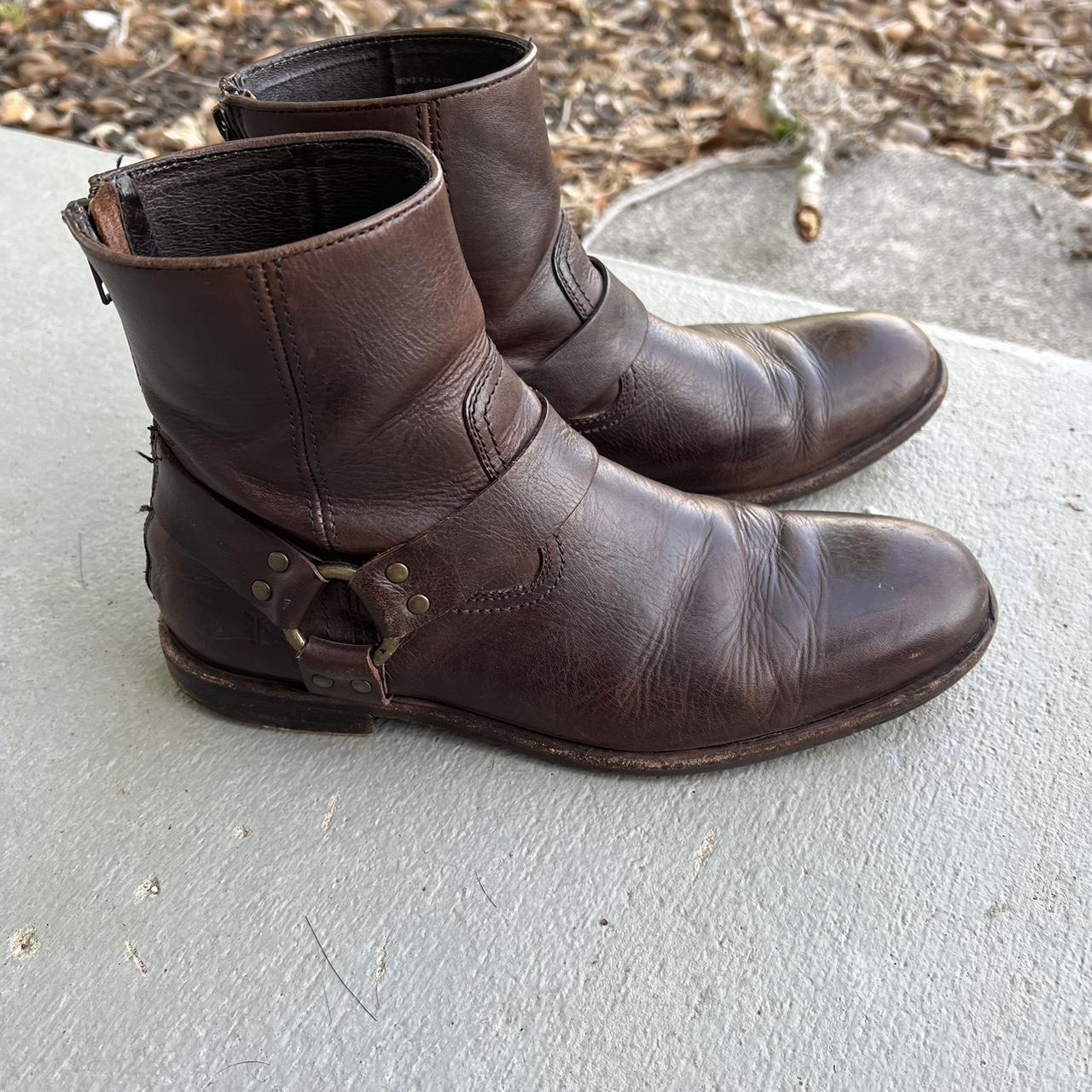 Frye Men's Brown Boots | Depop