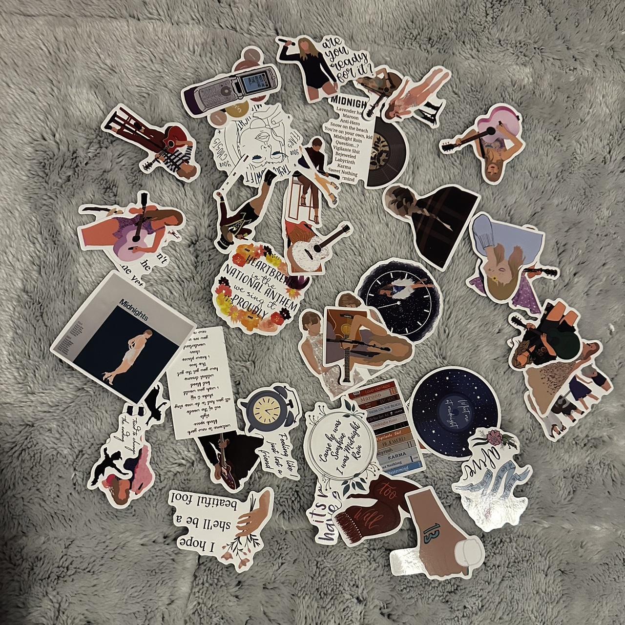 pack of 40 taylor swift stickers! #taylorswift... - Depop