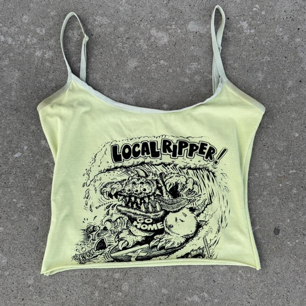 Rat Fink Local Ripper tank top... | Depop