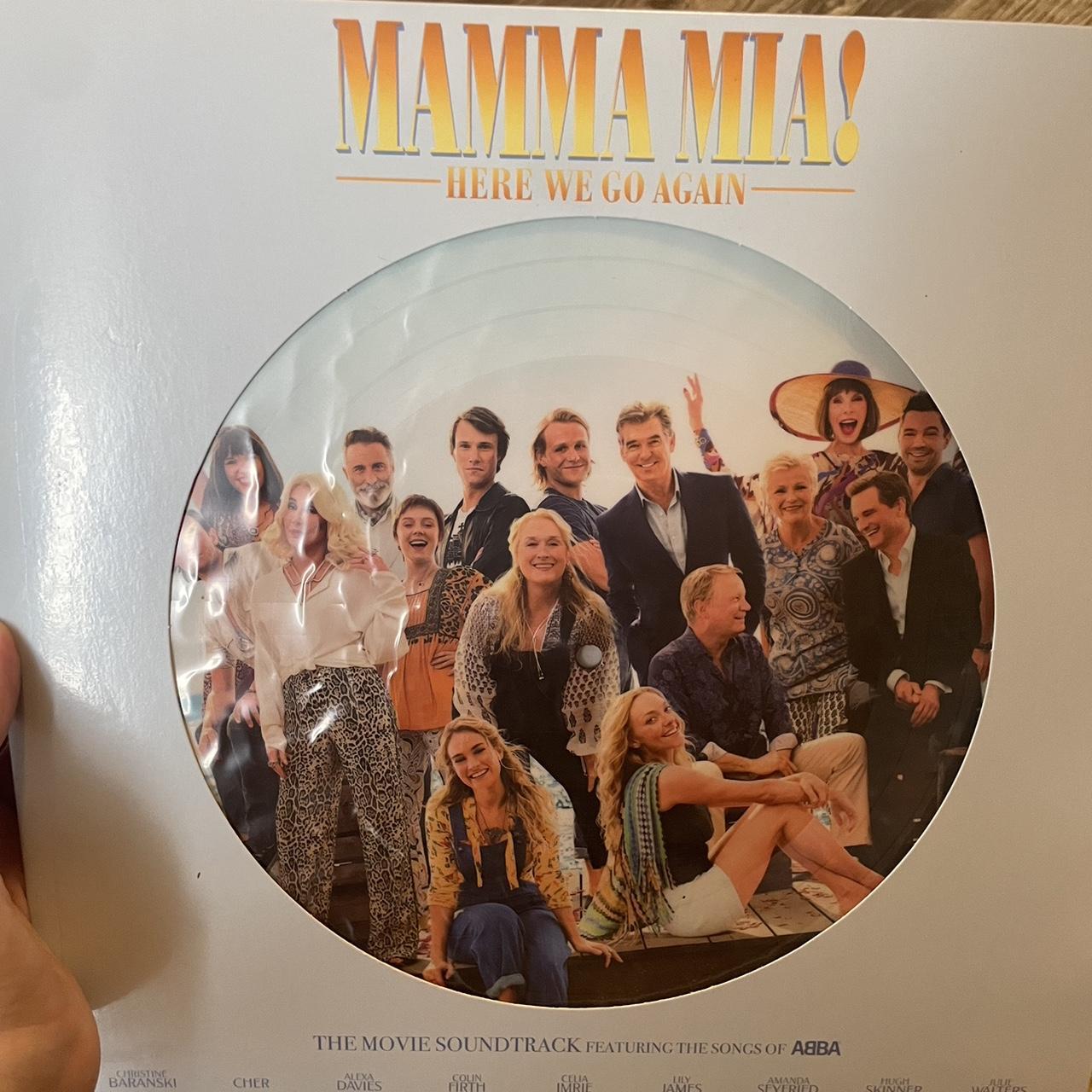 mamma mia here we go again soundtrack on vinyl... - Depop
