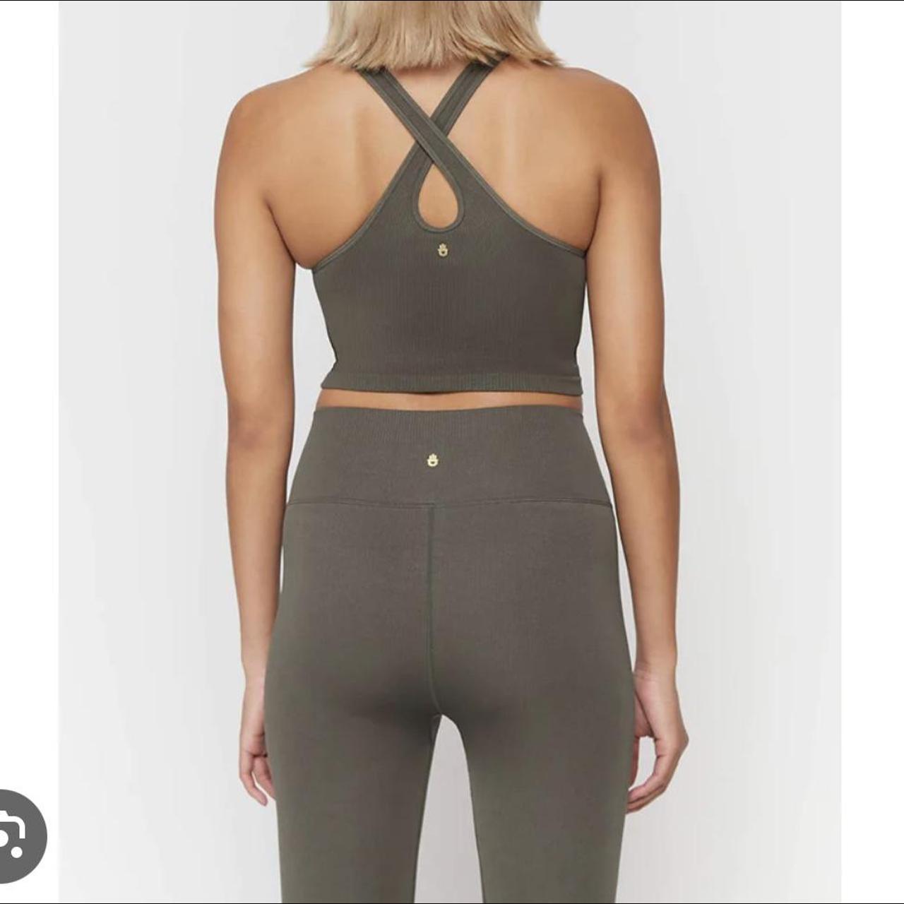 Spiritual gangster Athena workout set leggings and... - Depop