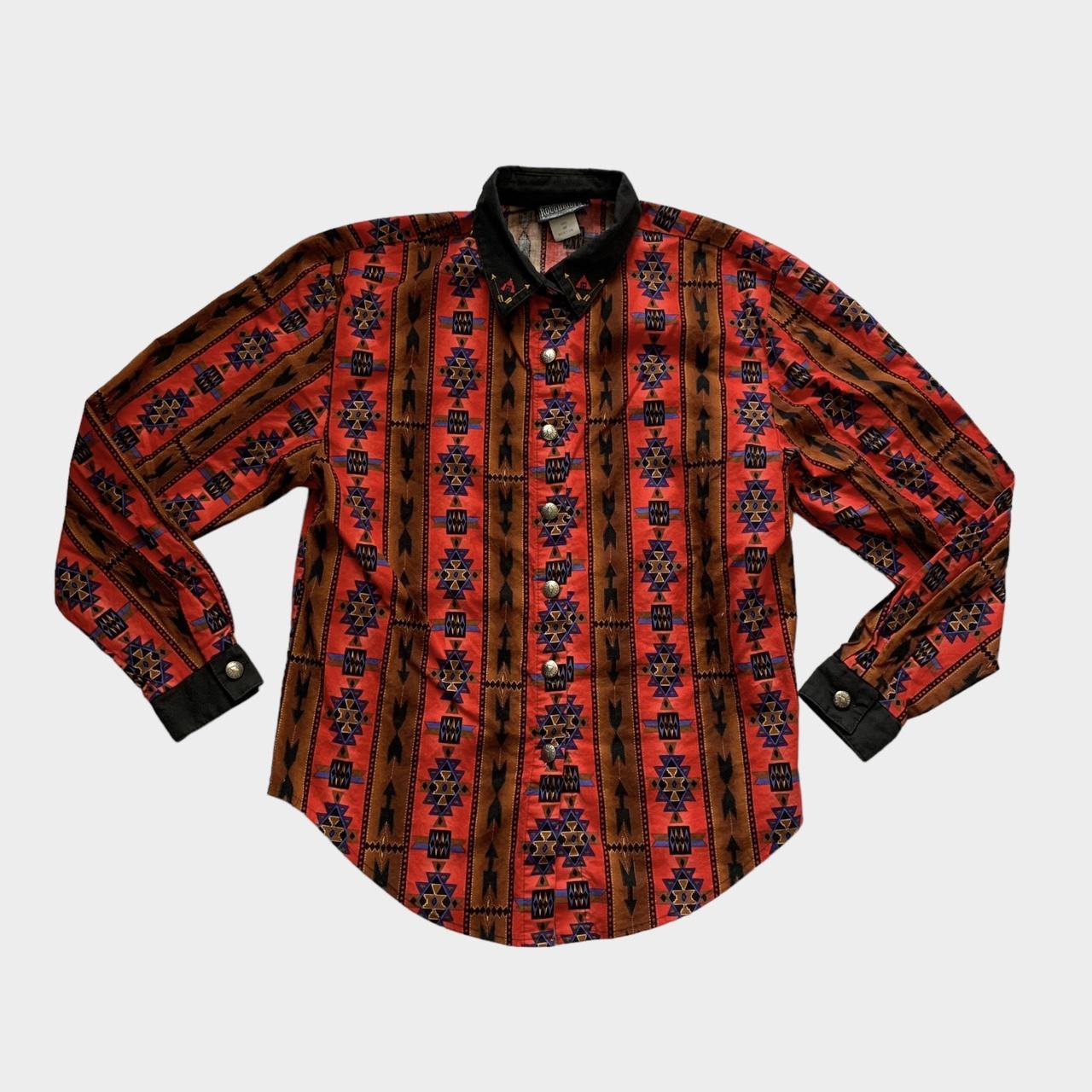 Women's Red and Black Shirt | Depop