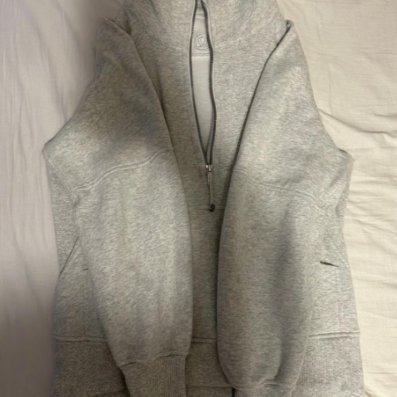 lululemon oversize scuba funnel neck half zip long - Depop