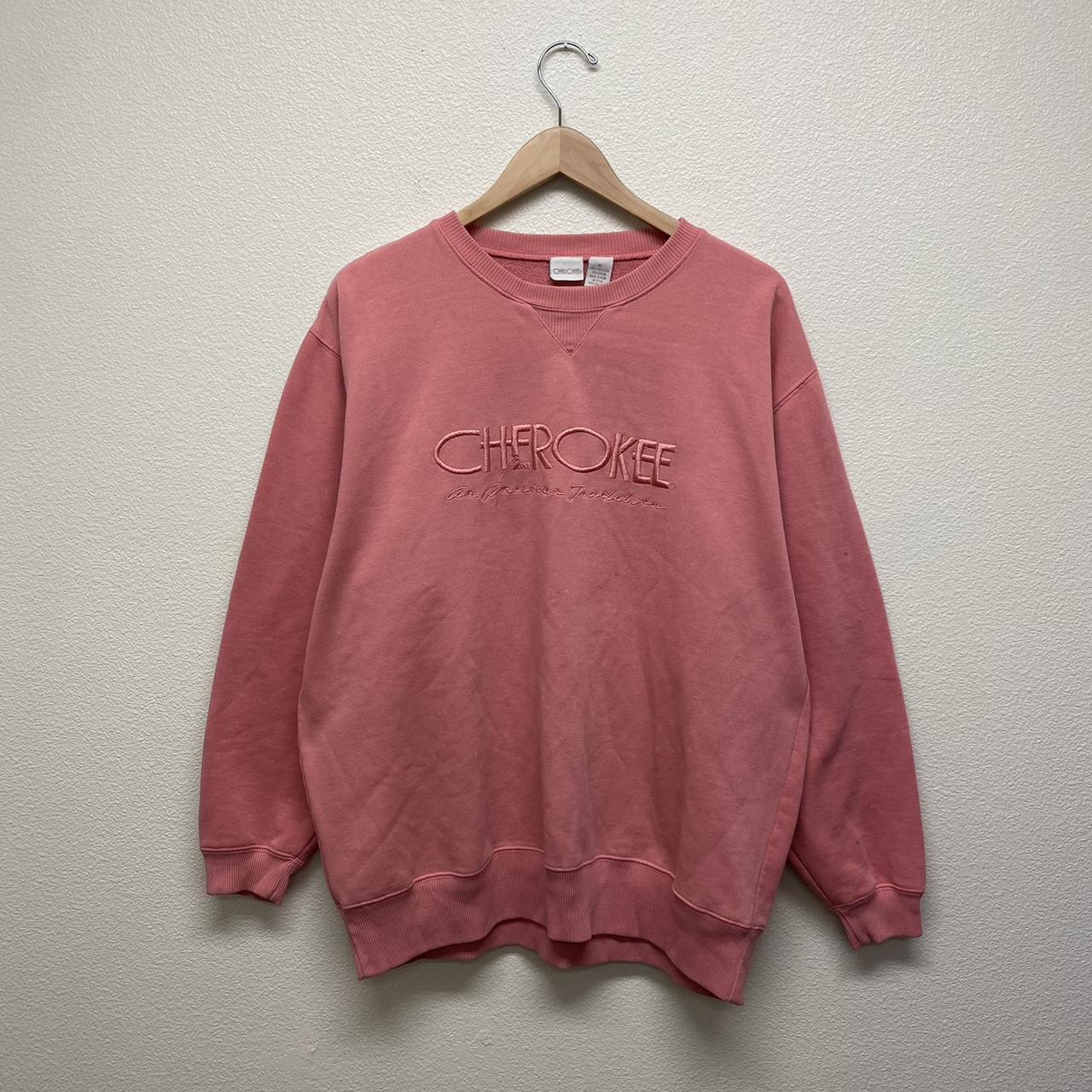 90s Cherokee Crewneck Sweatshirt - very cool light... - Depop