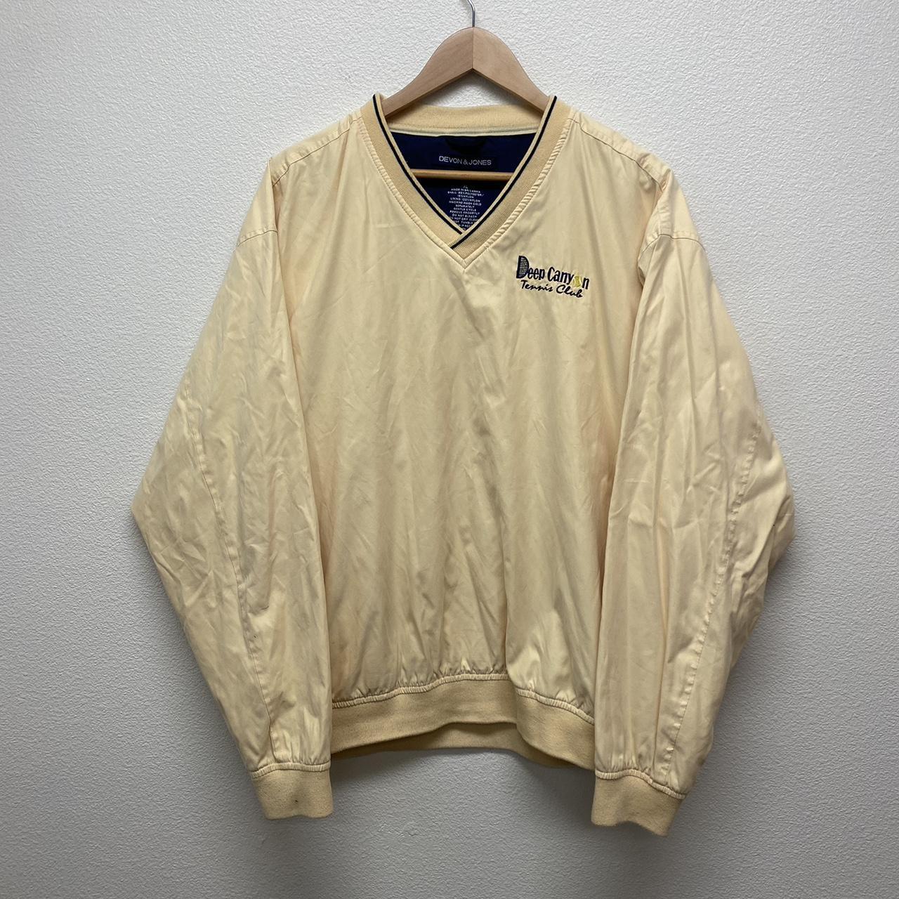 90s Deep Canyon Tennis Club Windbreaker - nice light... - Depop