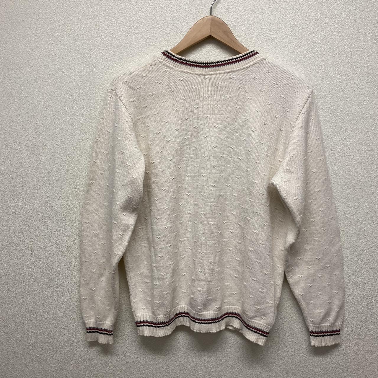 90s Knit Sweater - Whitefish Bay Sweater - size... - Depop