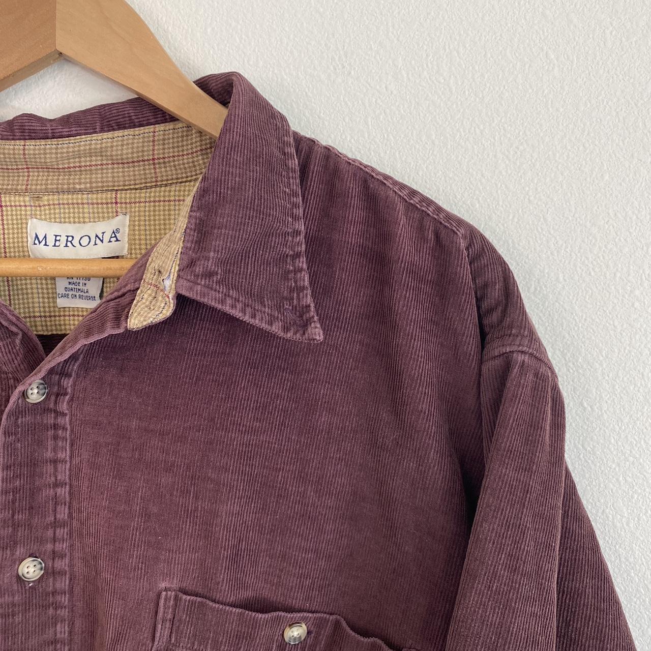 90s Merona Corduroy Shirt - great condition -... - Depop