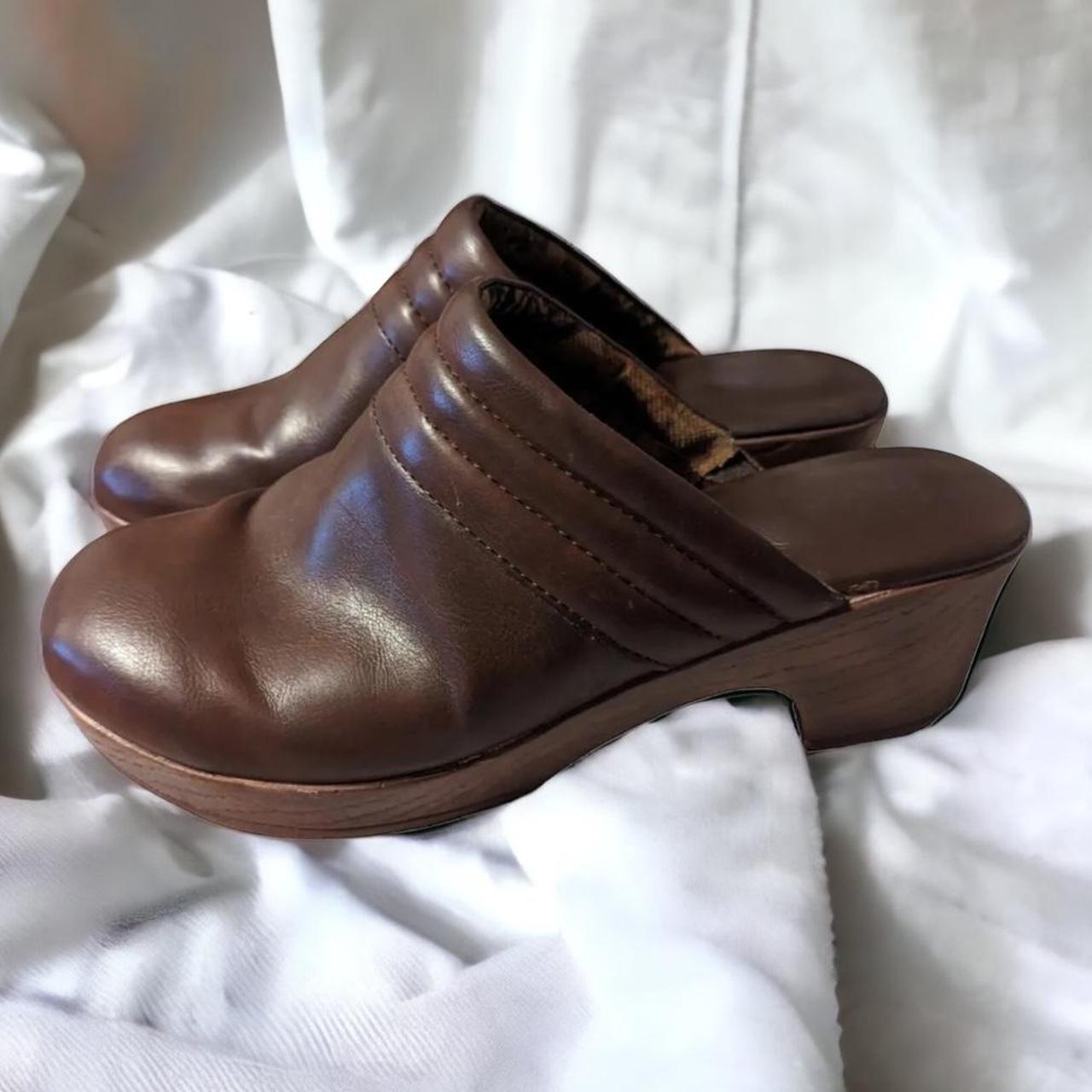 BOC by Born Josie Clogs Slip On Mules Brown Size... - Depop