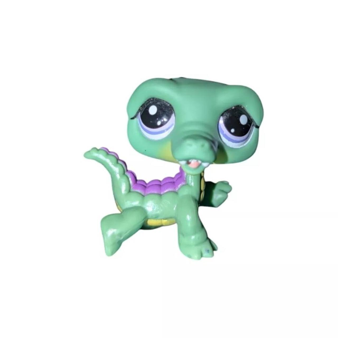 Littlest Pet Shop LPS Authentic # 2573 Green Purple... | Depop