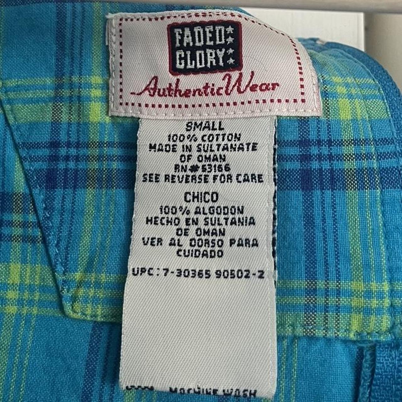 adorable plaid faded glory mini dress- marked as... - Depop