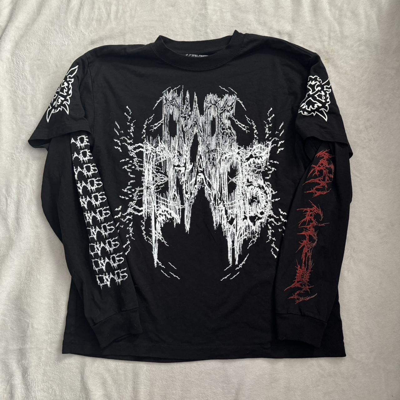 ken carson tour merch long sleeve size medium... - Depop