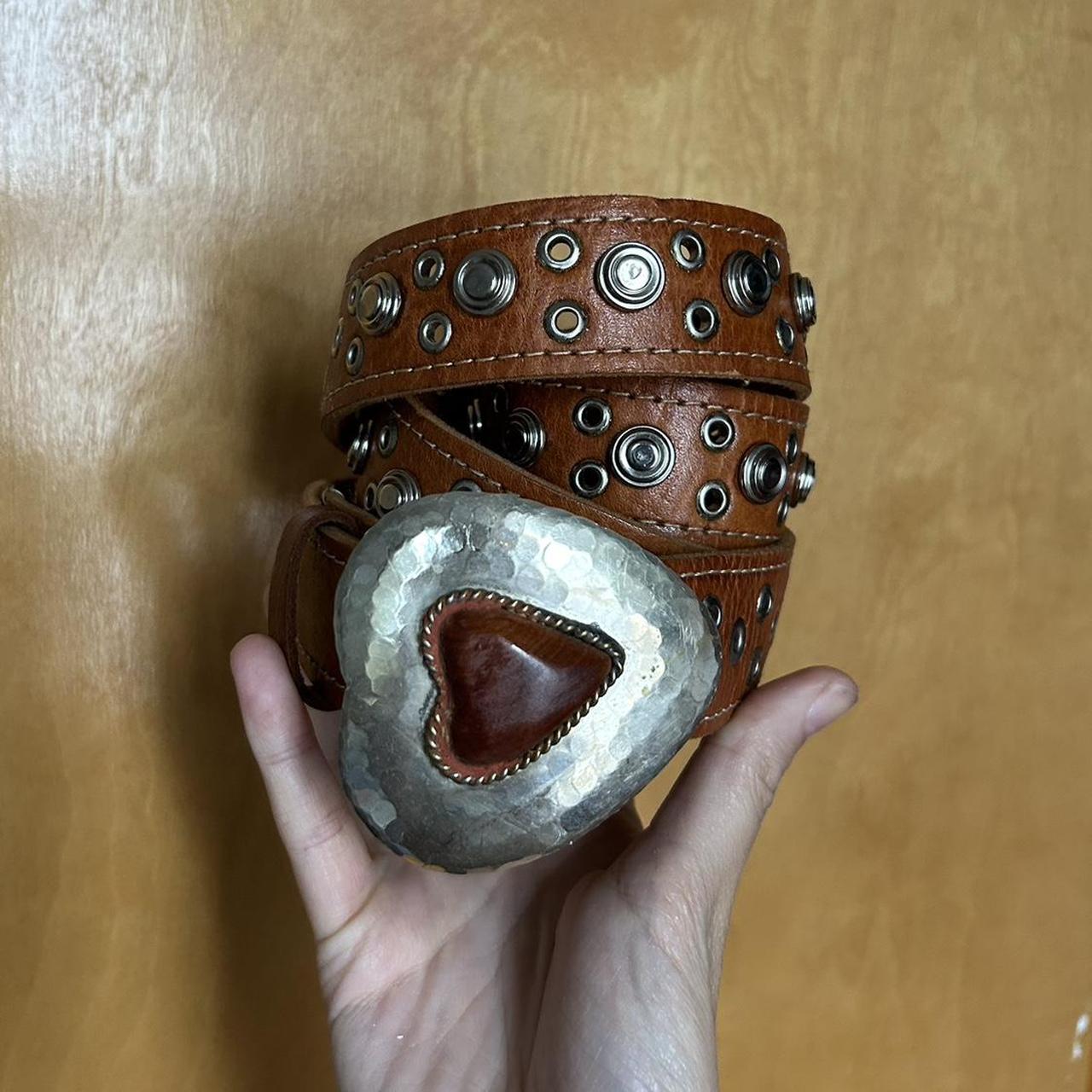 Free shipping - Chico’s M/L boho grommet studded... - Depop