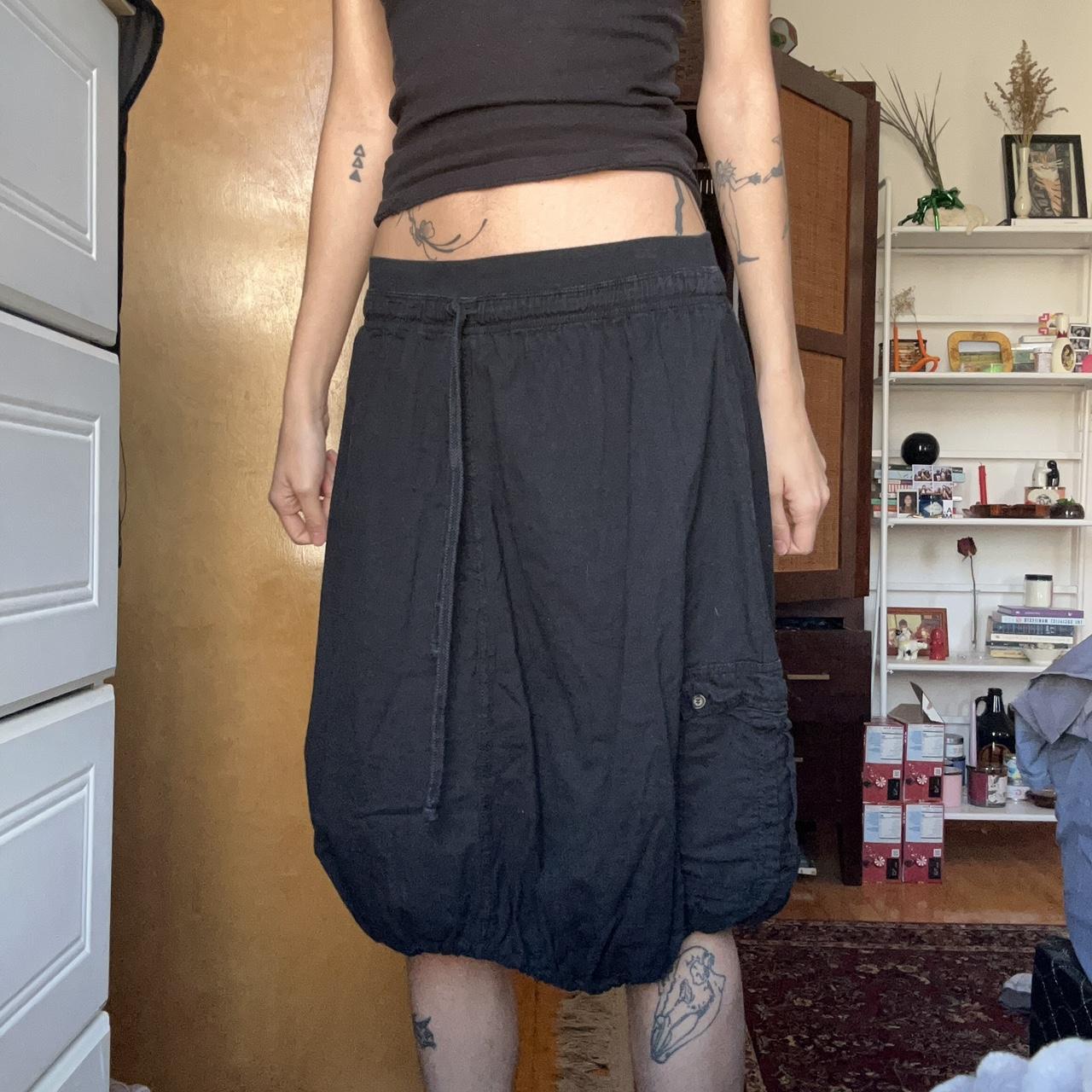 Hard Tail cargo-style parachute skirt - Depop