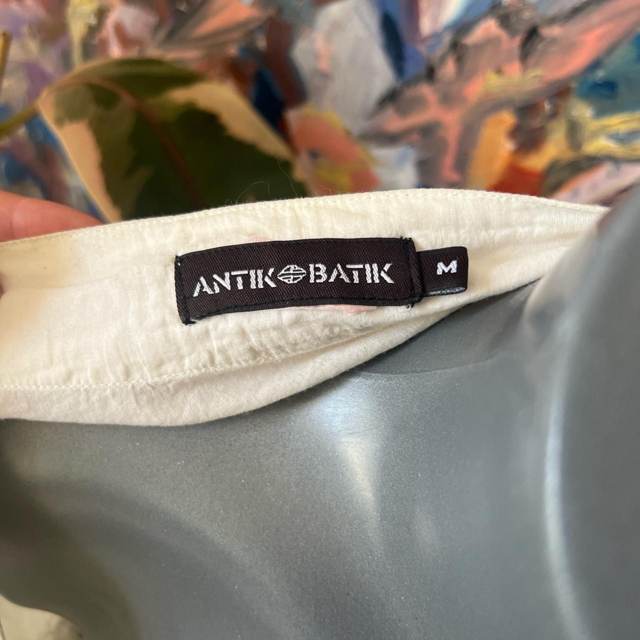100% cotton Antik Batik cover up/blouse/tunic With... - Depop