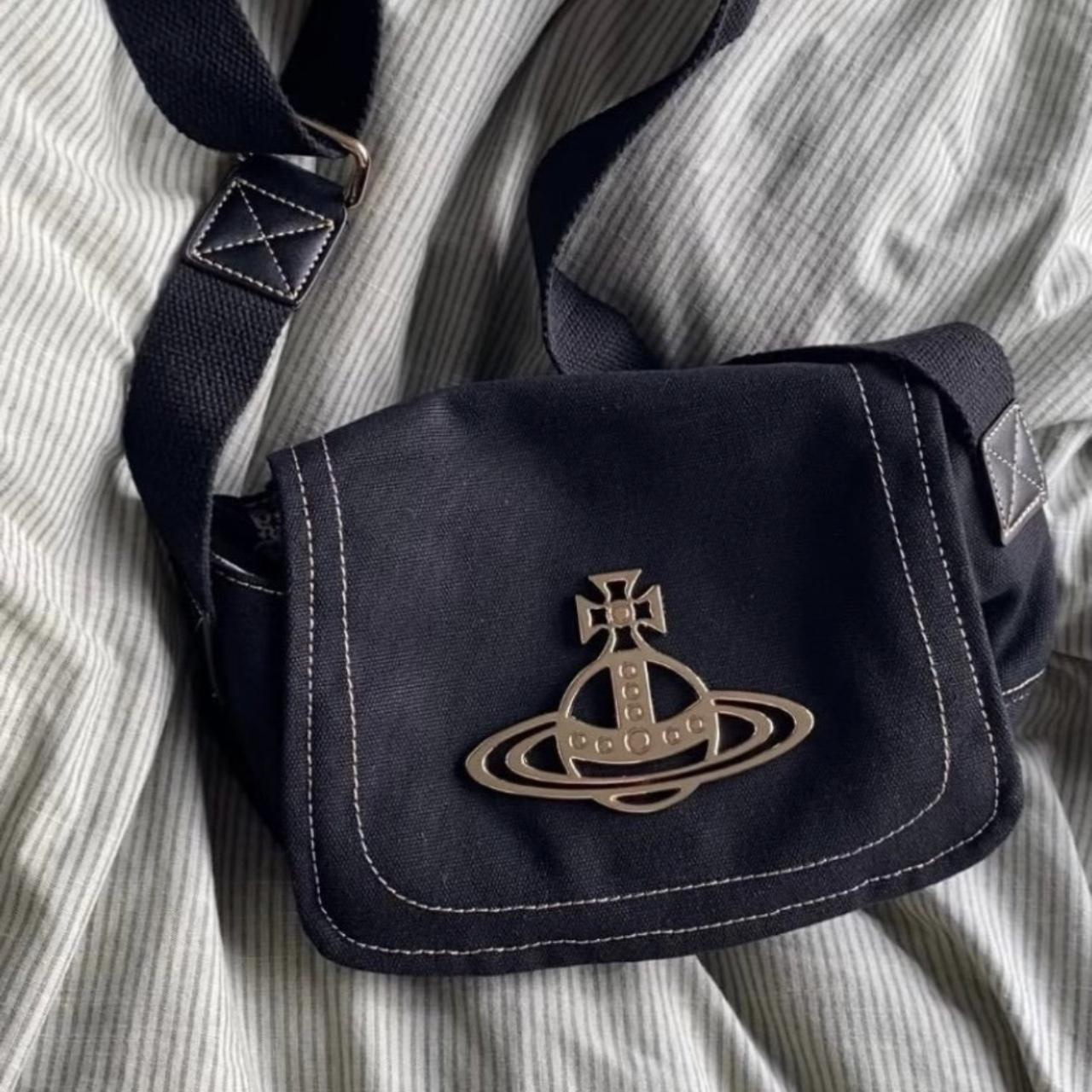 knockoff vivienne westwood crossbody bag barely worn! - Depop