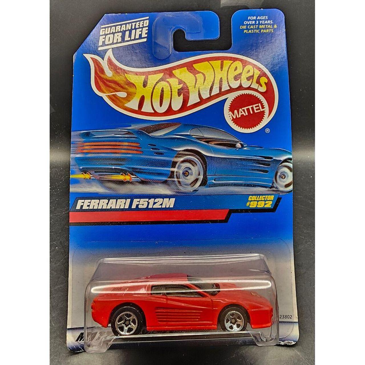 Hot Wheels Ferrari F512M 1996 MAINLINE #992 Hot... - Depop