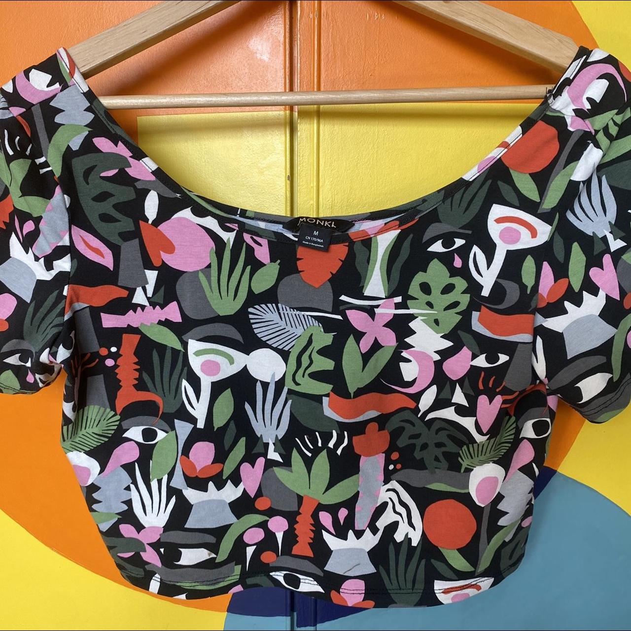 Monki Women's Crop-top | Depop