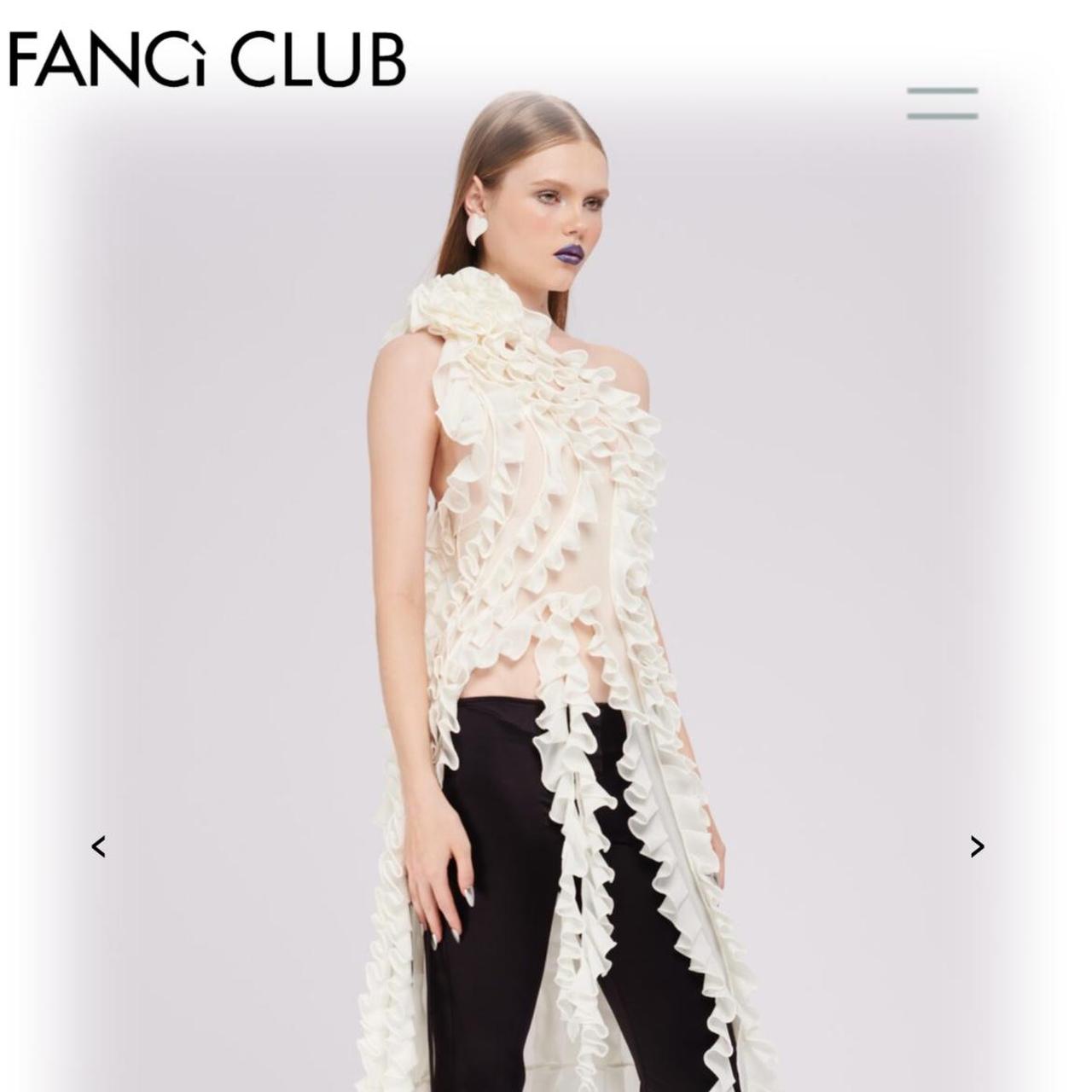 Fanci Club November Rain top Worn once for photo... - Depop