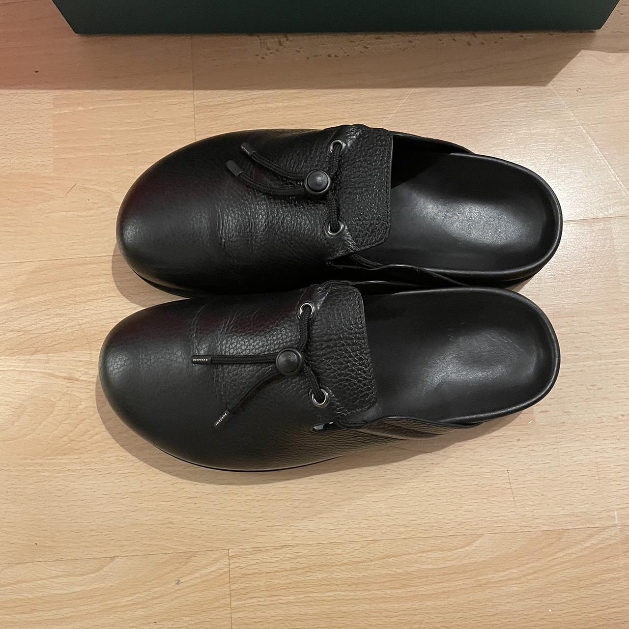 Buscemi Leather Pietro Clog - Black, only worn a few... - Depop