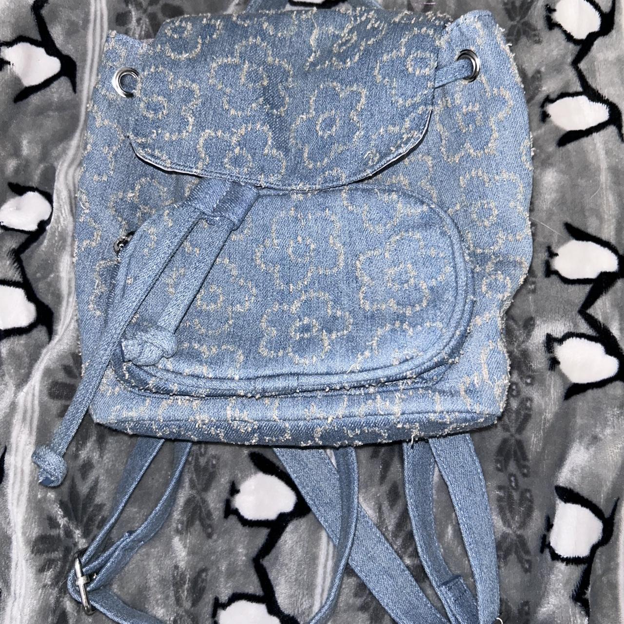 Blue flower bag from target/Wild Fable #blue... - Depop