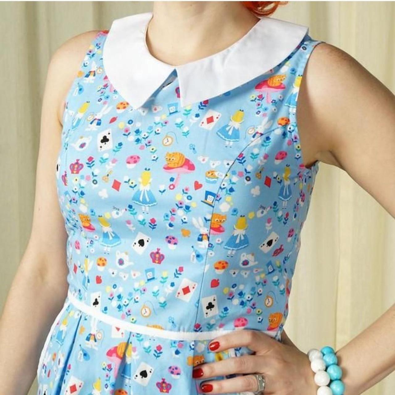 Modcloth - Retrolicious • Alice In Wonderland... - Depop