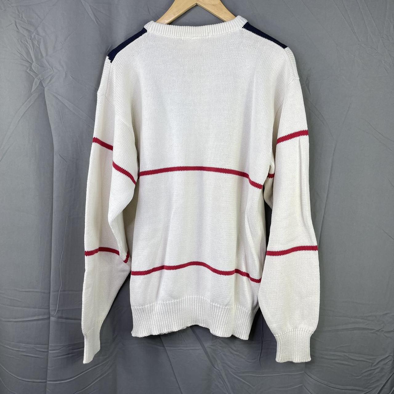 Vintage 90s IZOD Golf Chunky Knit Crewneck... - Depop