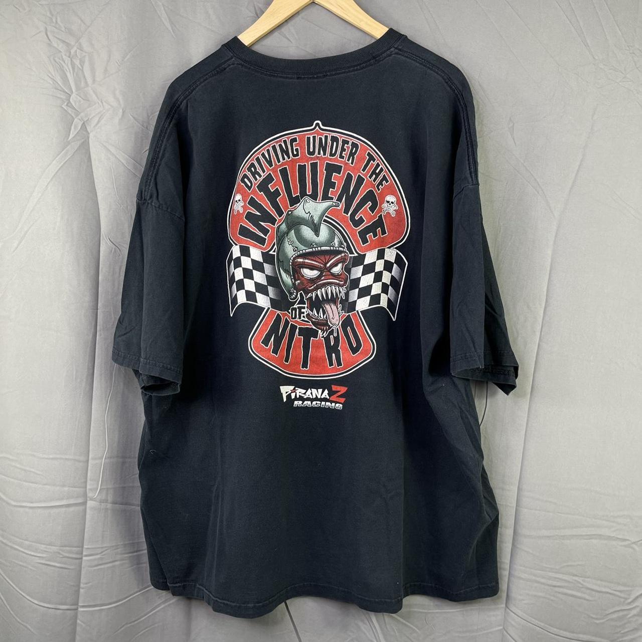 Vintage Early 2000s Pirana Z Racing Motorcross T... - Depop