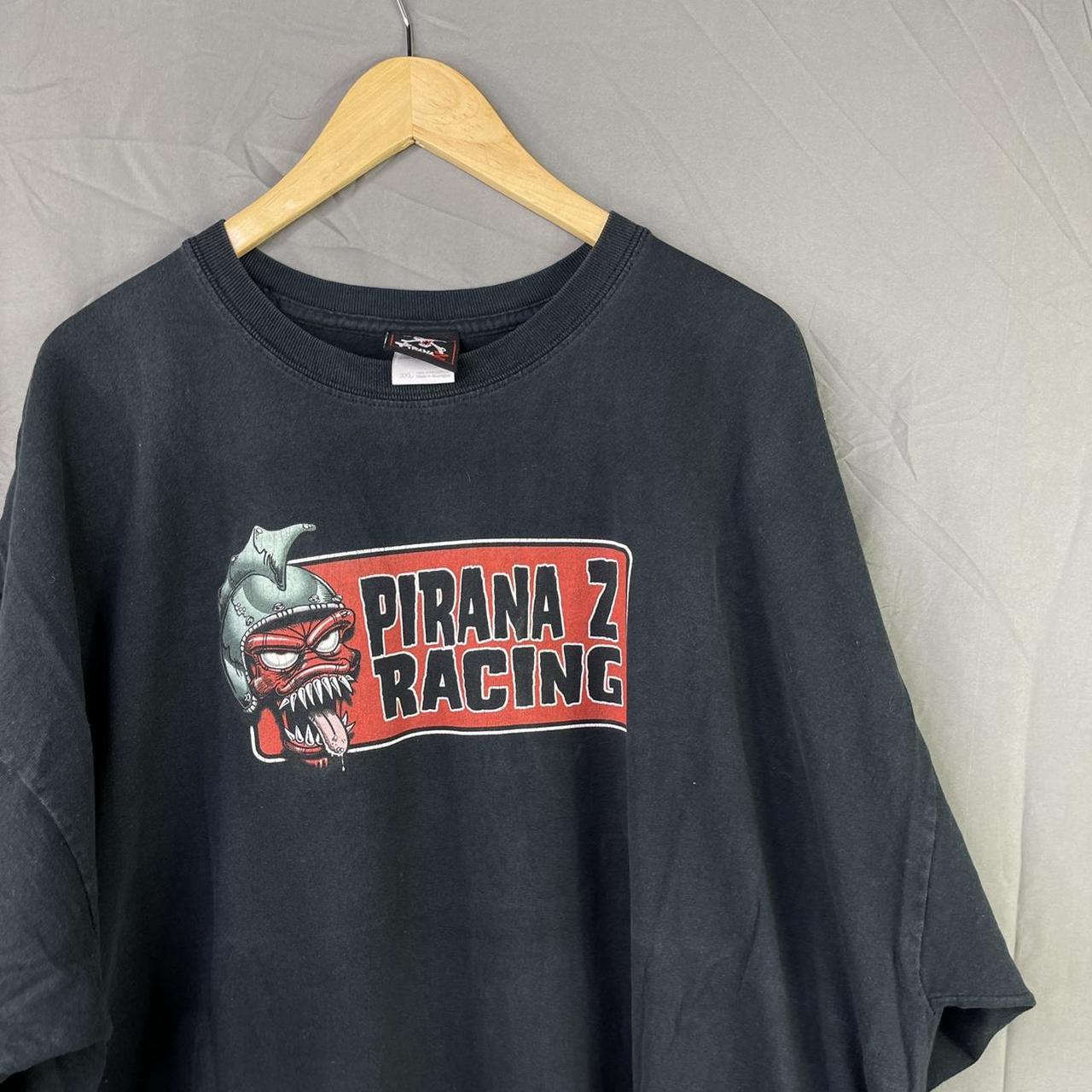 Vintage Early 2000s Pirana Z Racing Motorcross T... - Depop