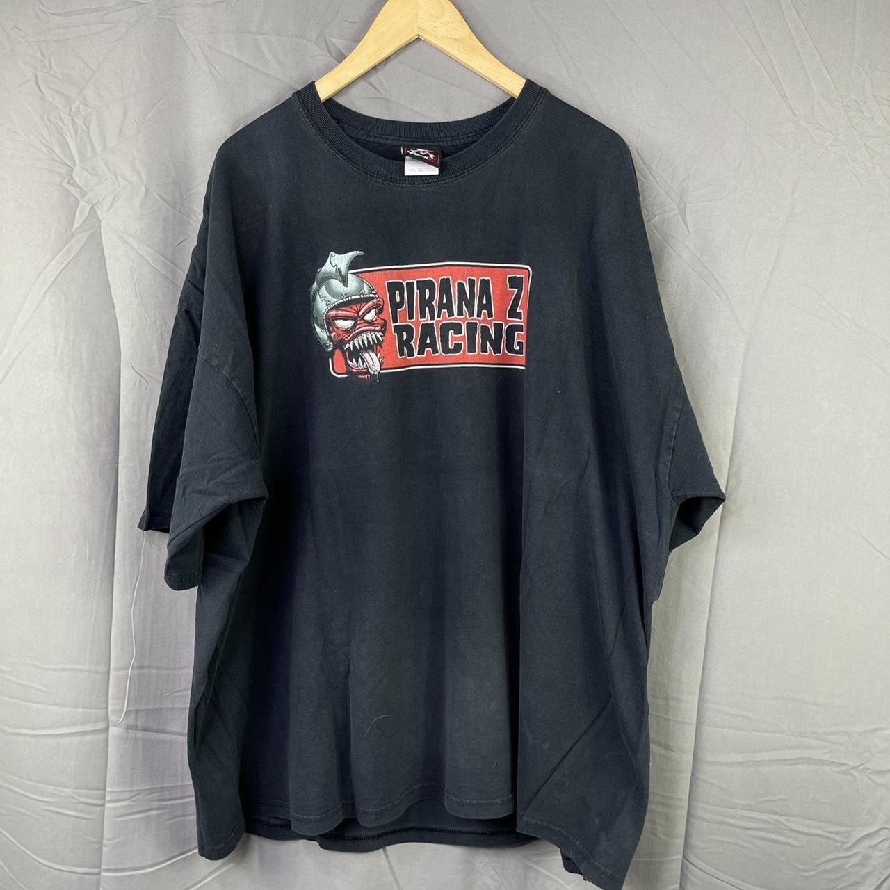 Vintage Early 2000s Pirana Z Racing Motorcross T... - Depop