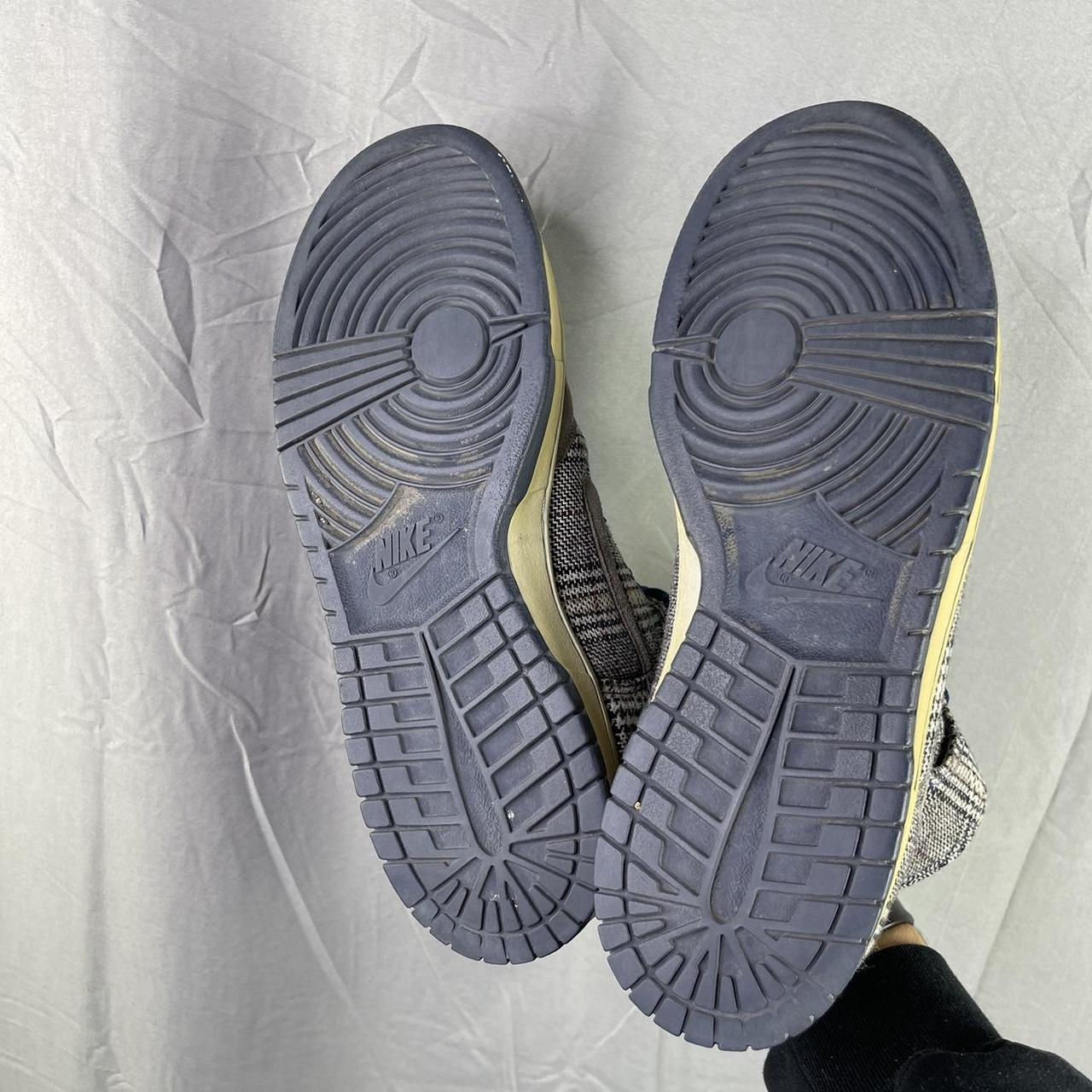 Vintage 2007 Nike SB Dunk High Premium Pack Tweed... - Depop