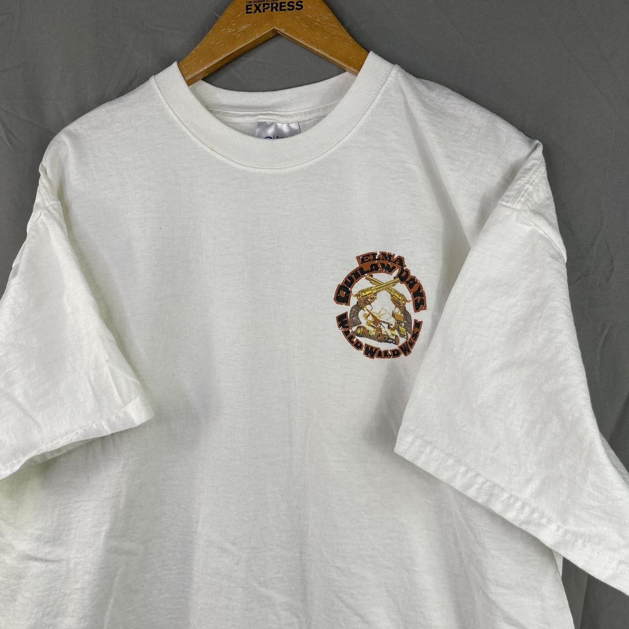 Vintage Early 2000s Elma Outlaw Days Racing Western... - Depop