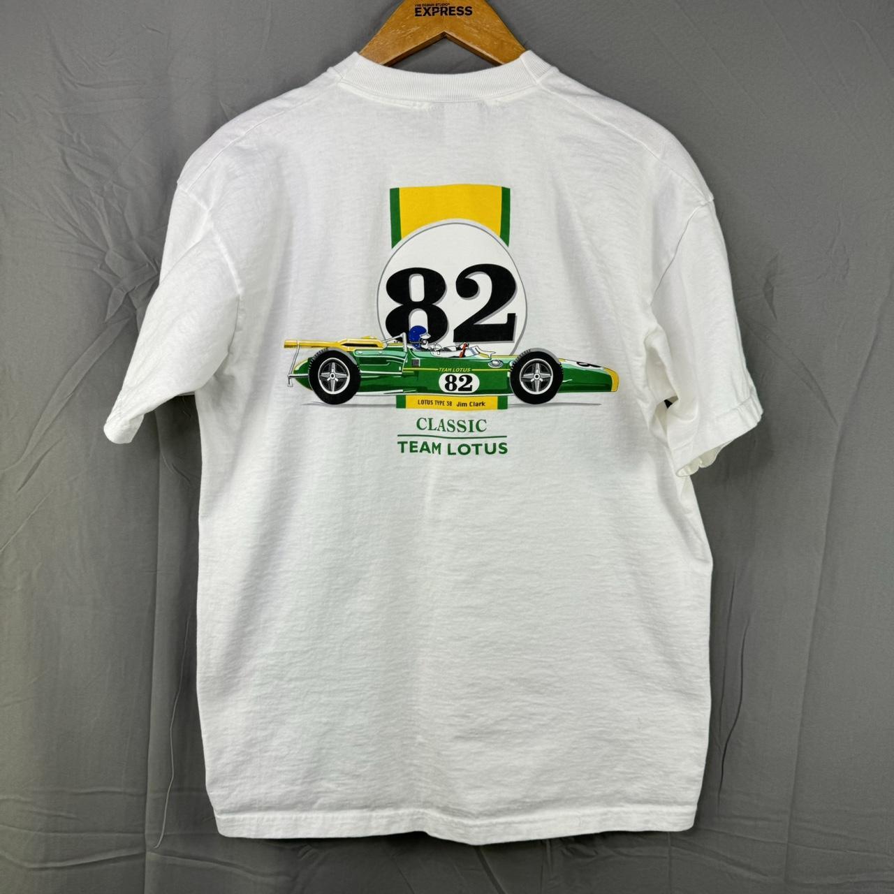 Vintage 90s Formula 1 Classic Cars Team Lotus T... - Depop