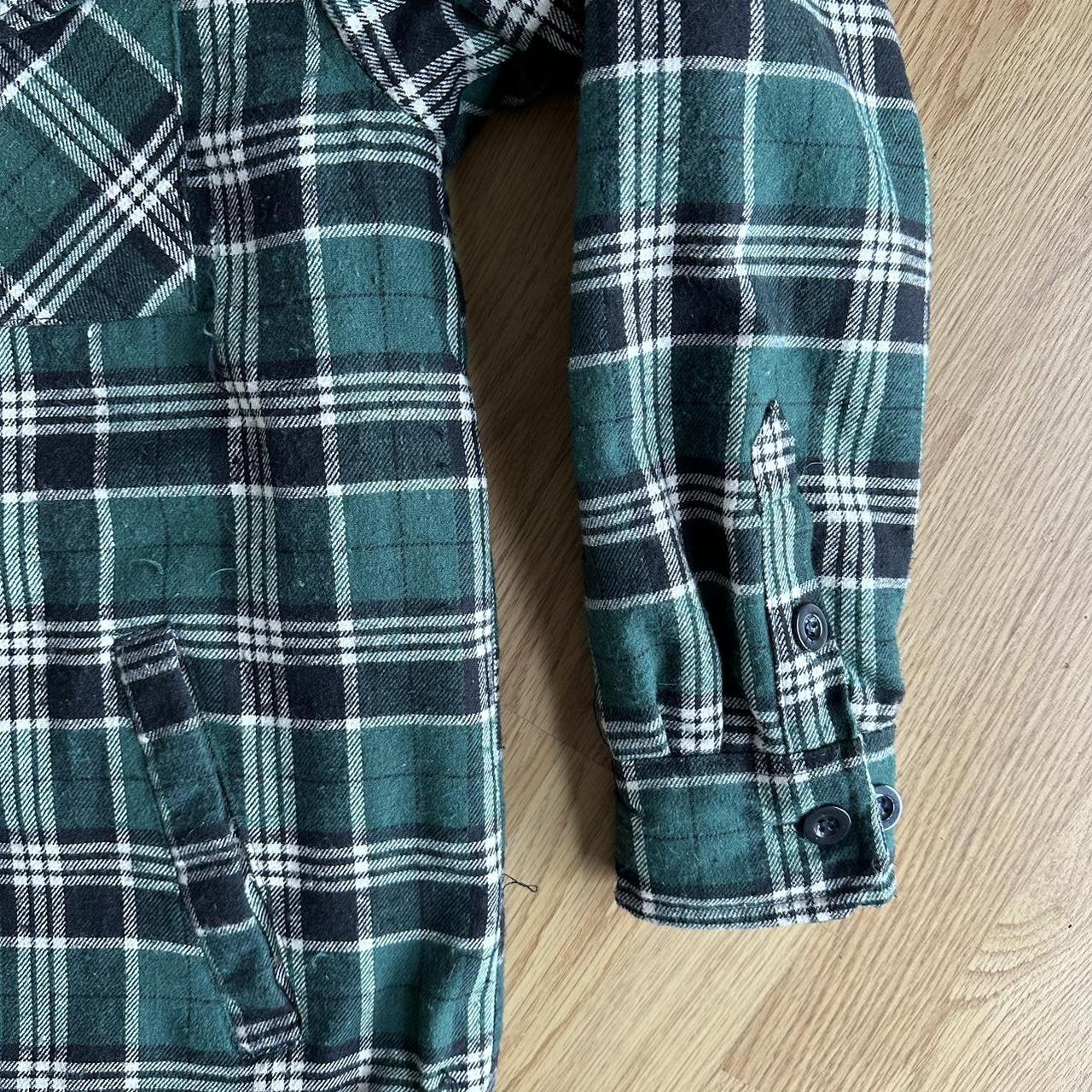 Vintage quilted shirt Colours are nice. Fits... - Depop