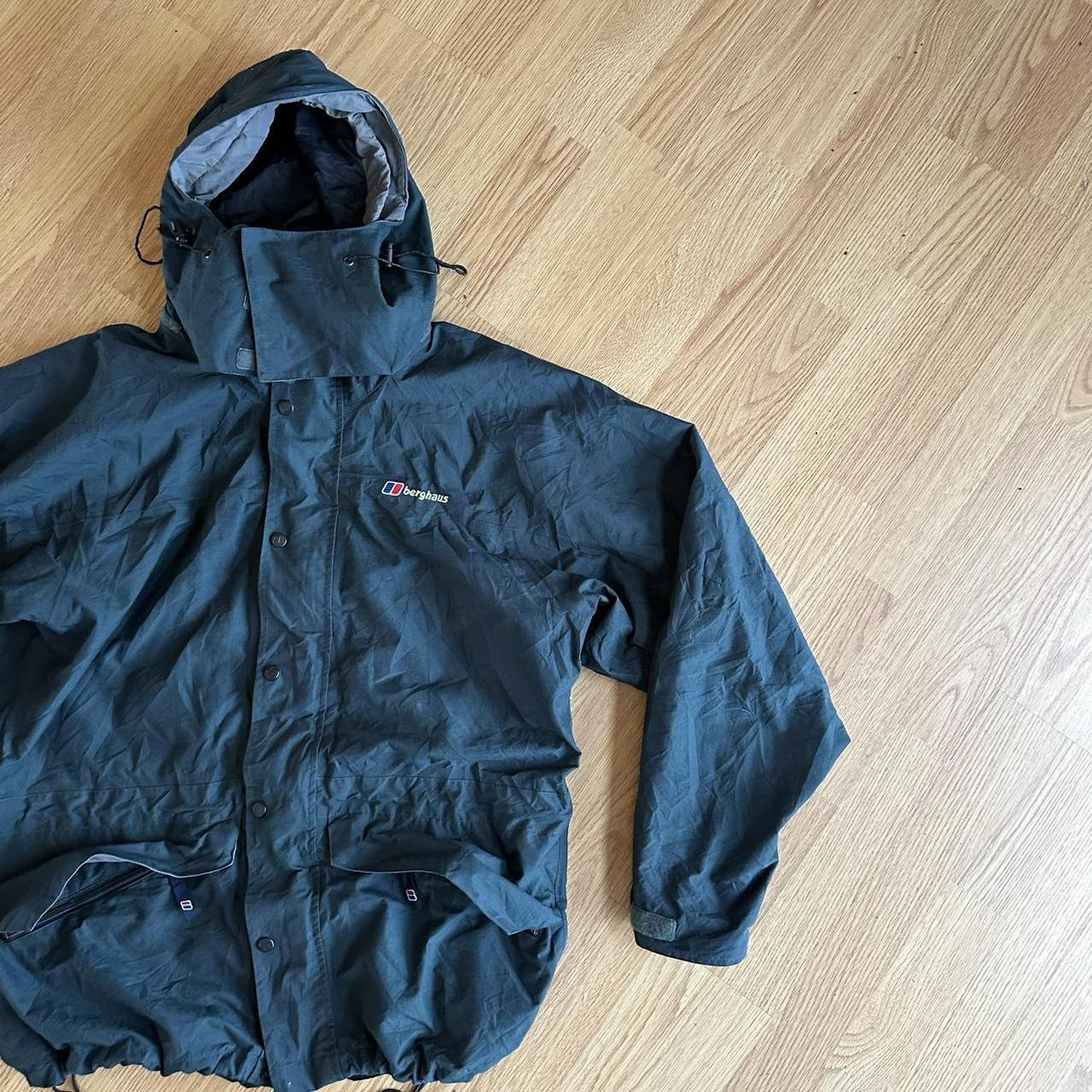 Vintage berghaus jacket Colour is insane. Fits... - Depop