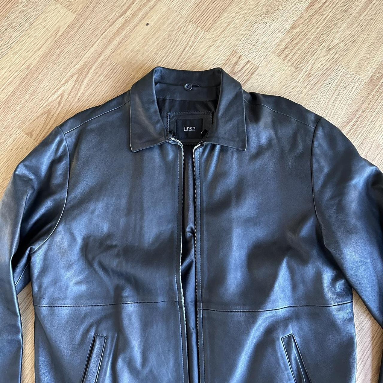 Vintage linea leather jacket Looks very sick. Fits... - Depop