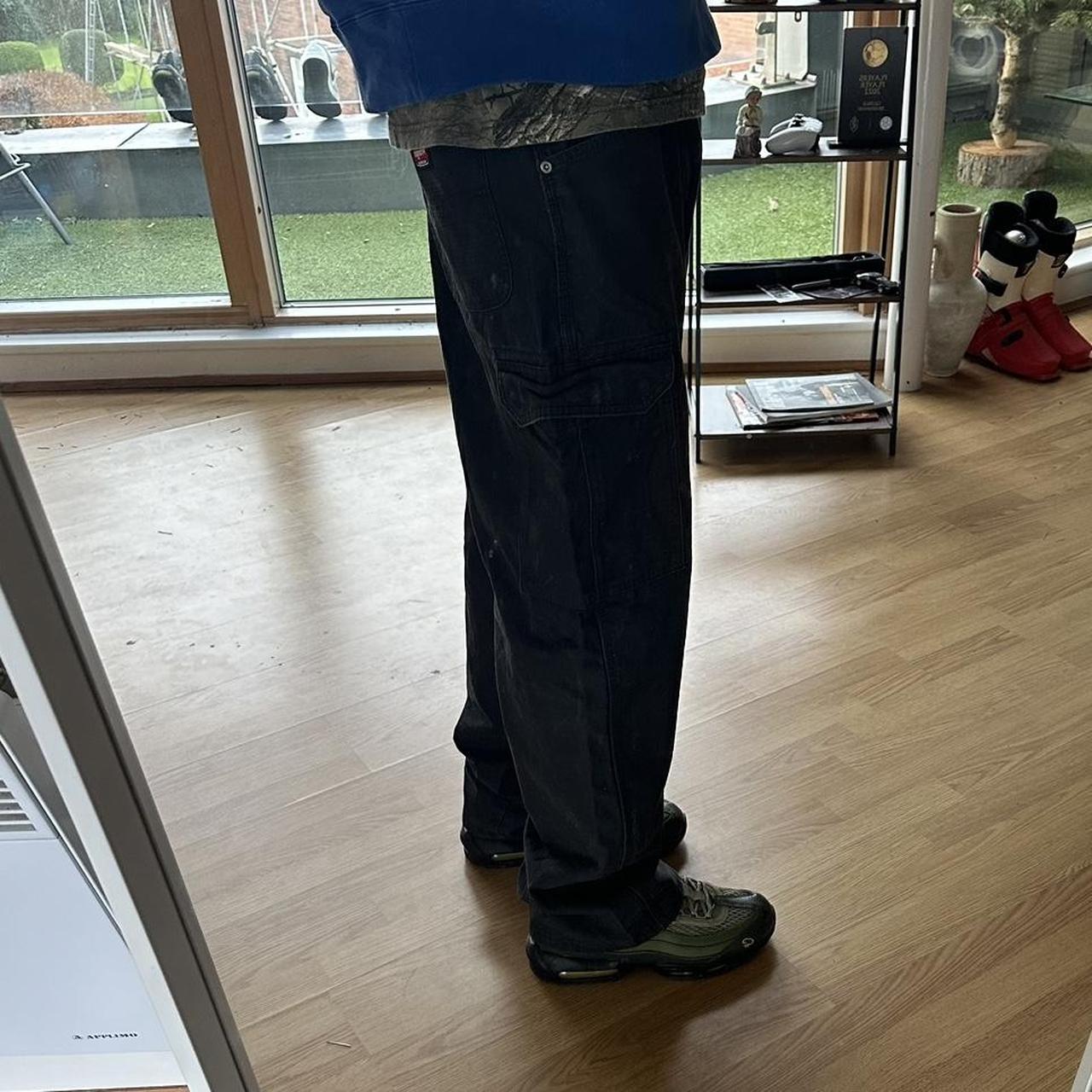 Vintage wrangler carpenter jeans Nice and... - Depop