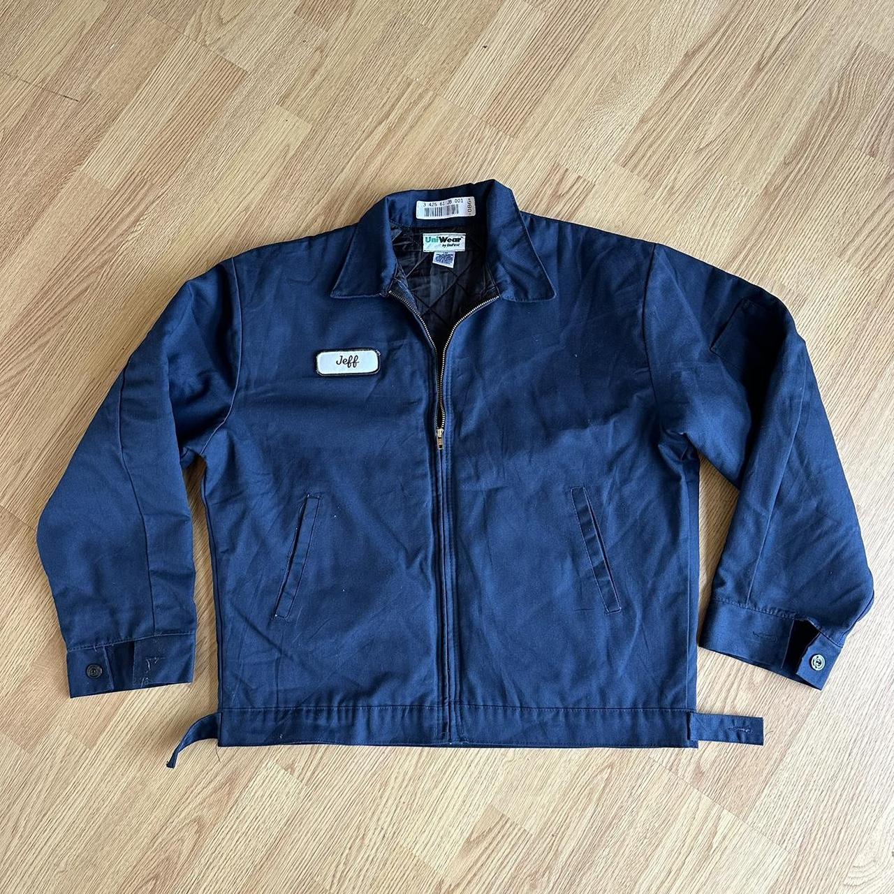 Vintage workwear jacket Immaculate fit. Cool... - Depop