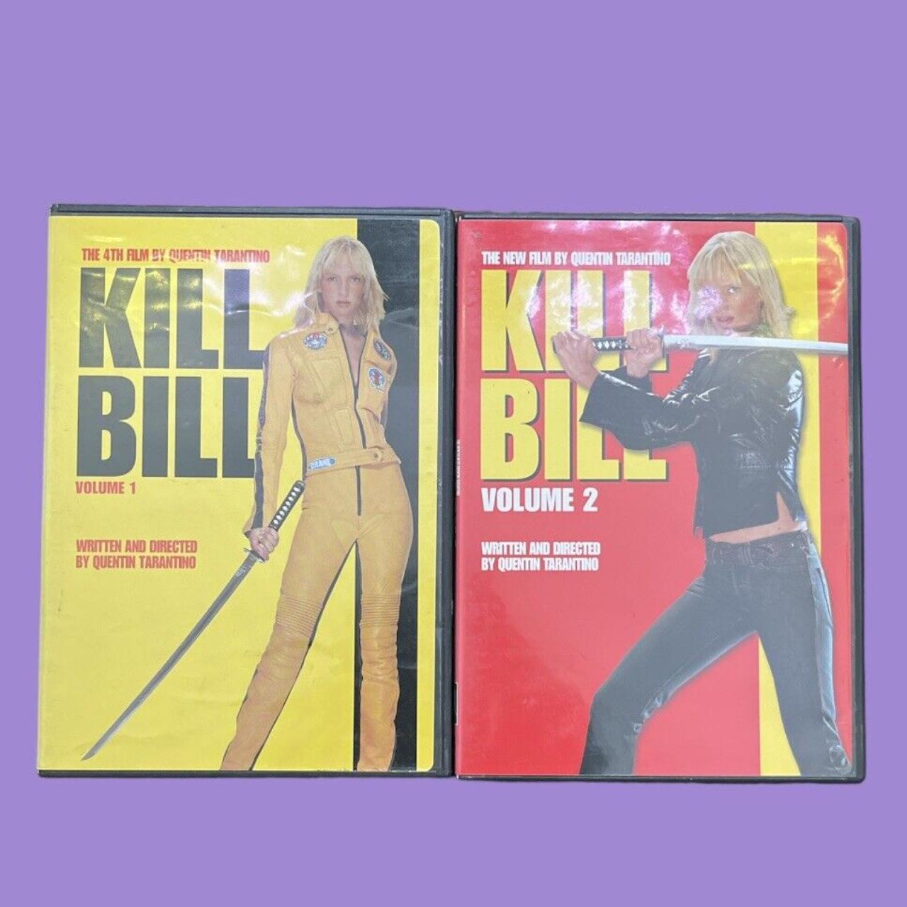 Kill Bill Vol 1 and Vol 2 DVDs Quentin Tarantino... - Depop