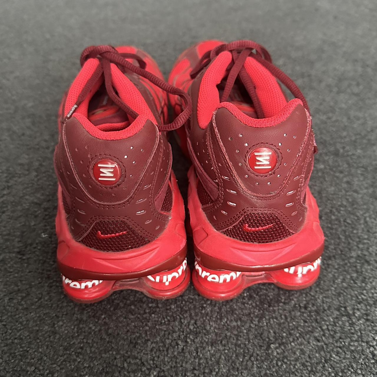 Supreme x Nike Shox Ride 2 Red Great condition... - Depop