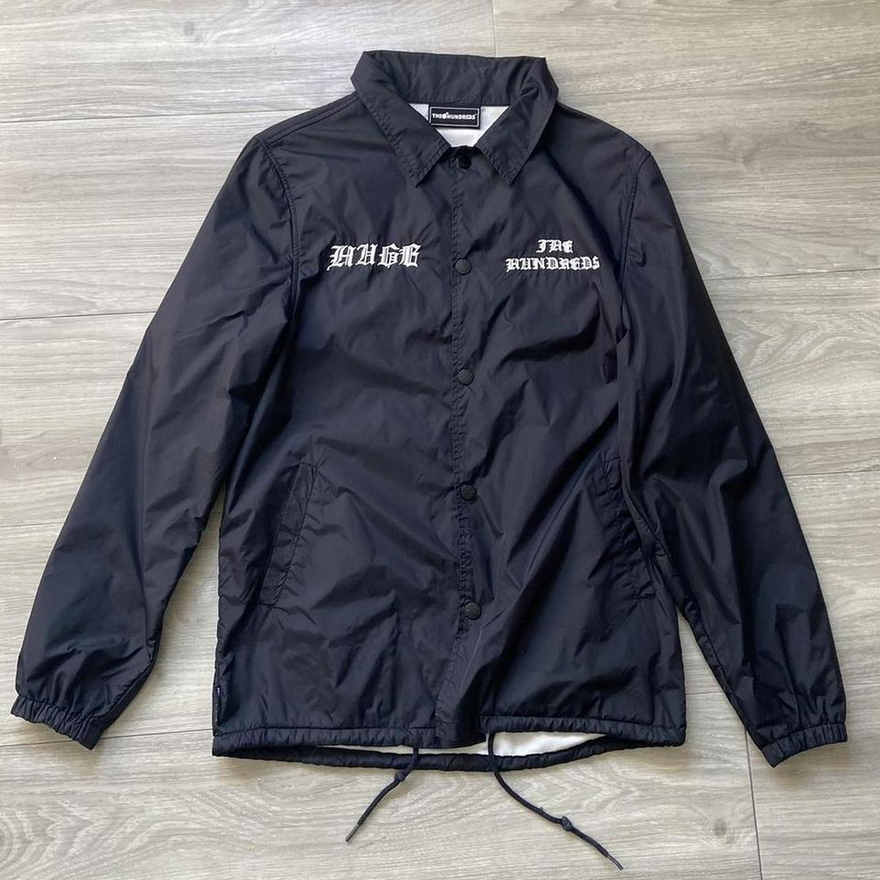 The Hundreds “HUGE” coaches jacket in medium. Fits... - Depop