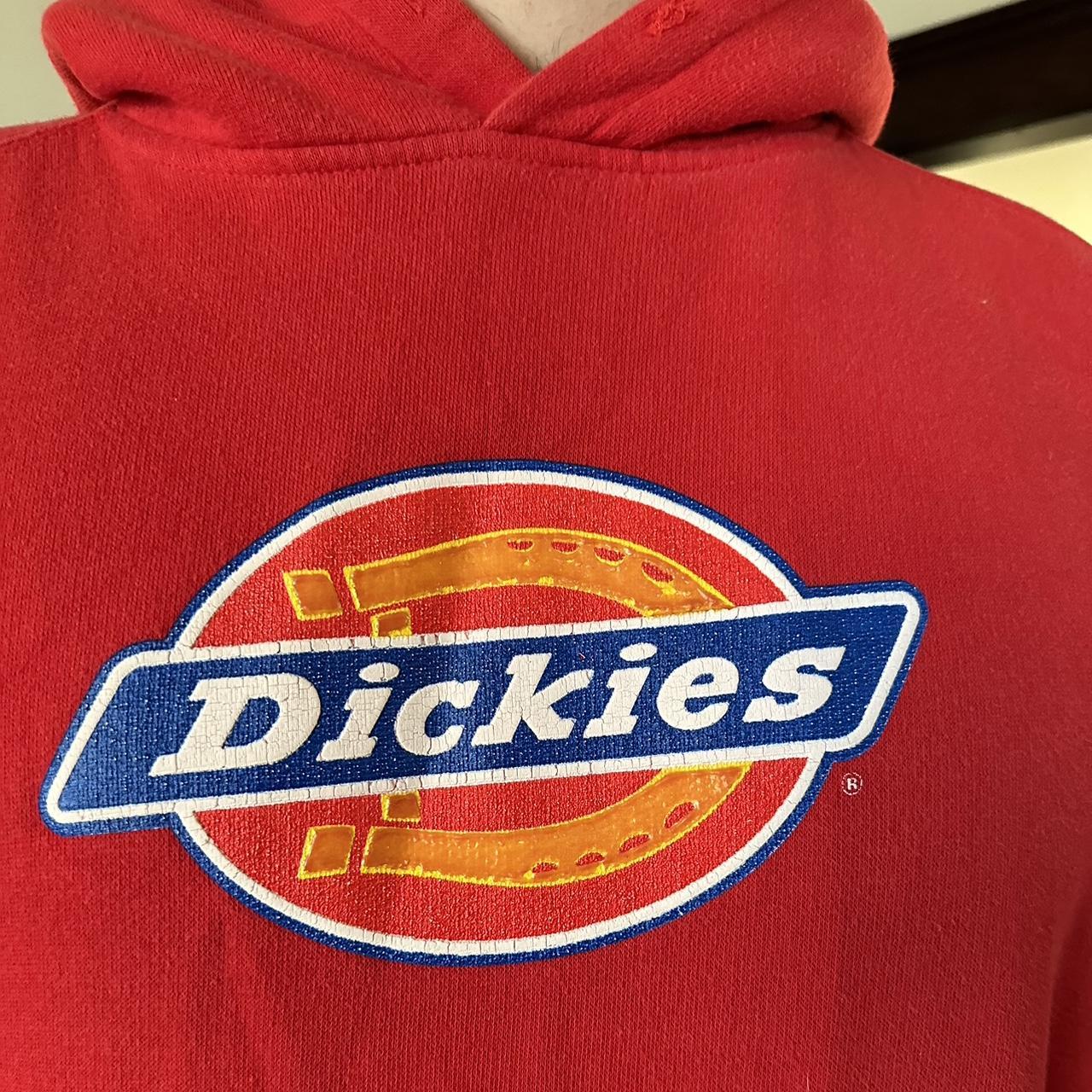 Vintage Dickies Hoodie No flows or blemishes Fits... - Depop