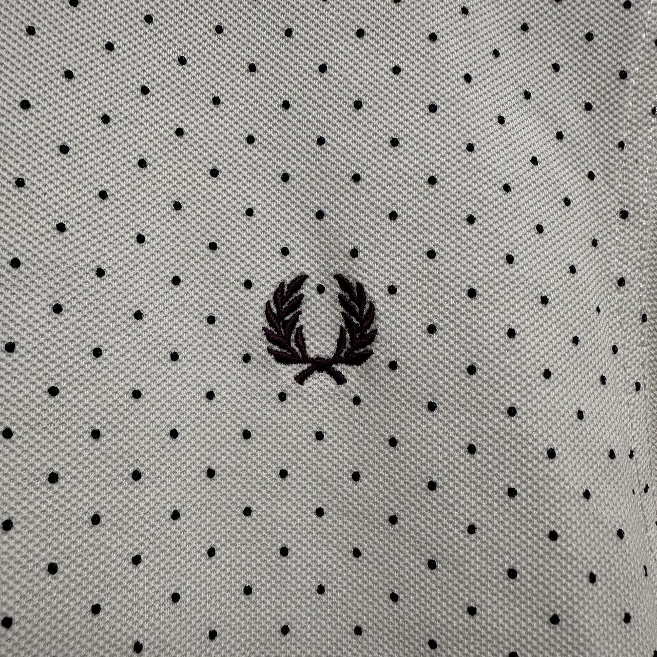 Fred Perry Polo Polka dot Size Large Youth/ XS... - Depop