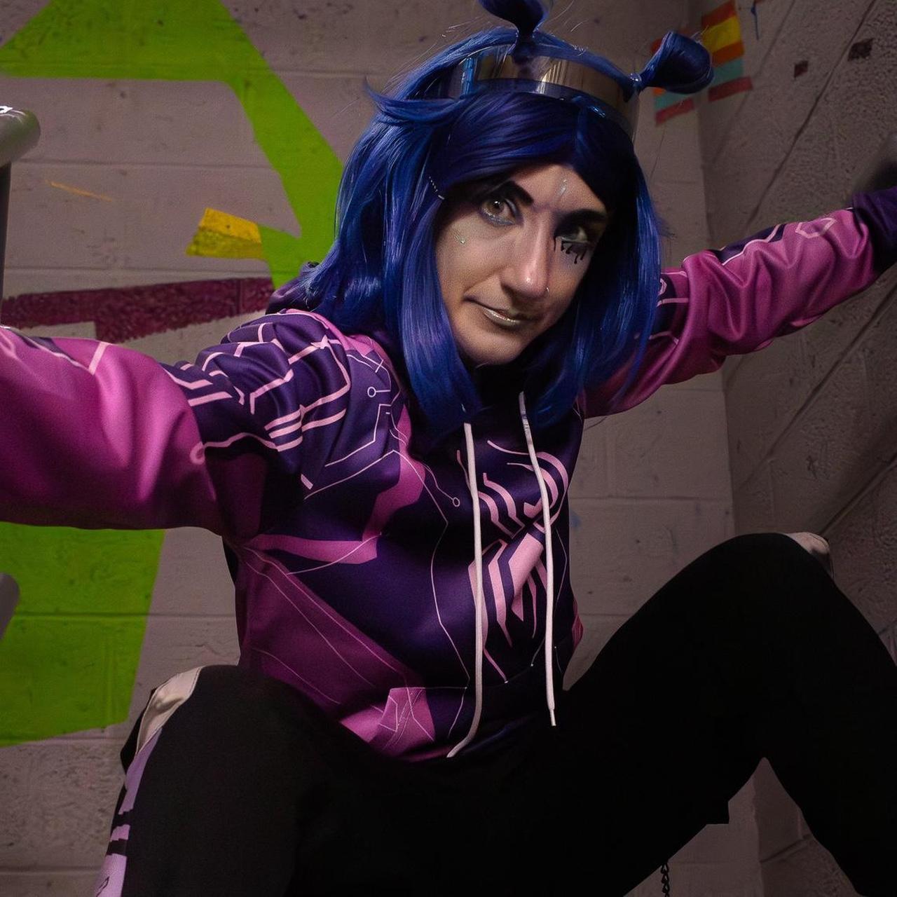 Spider Byte Into the Spiderverse Spiderman Cosplay... - Depop