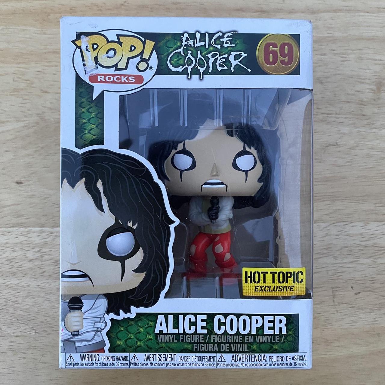 Funko Pop Vinyl Alice Cooper Hot Topic Exclusive. Depop