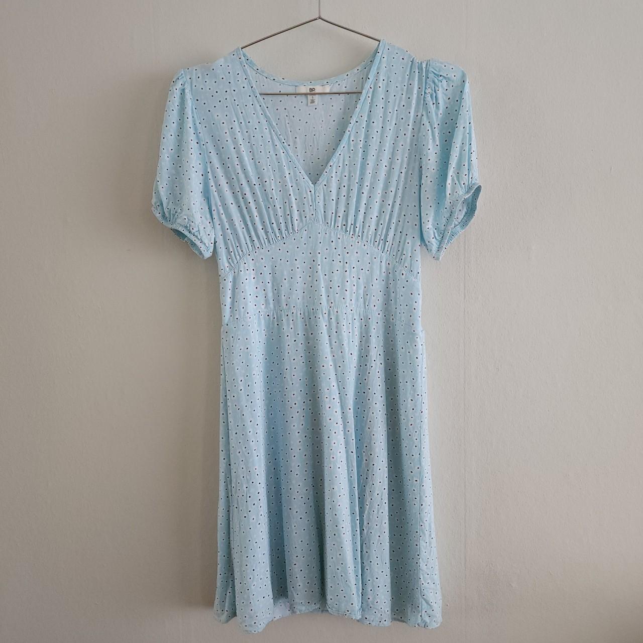 Sky Blue Baby Doll Dress EUC babydoll dress from... | Depop