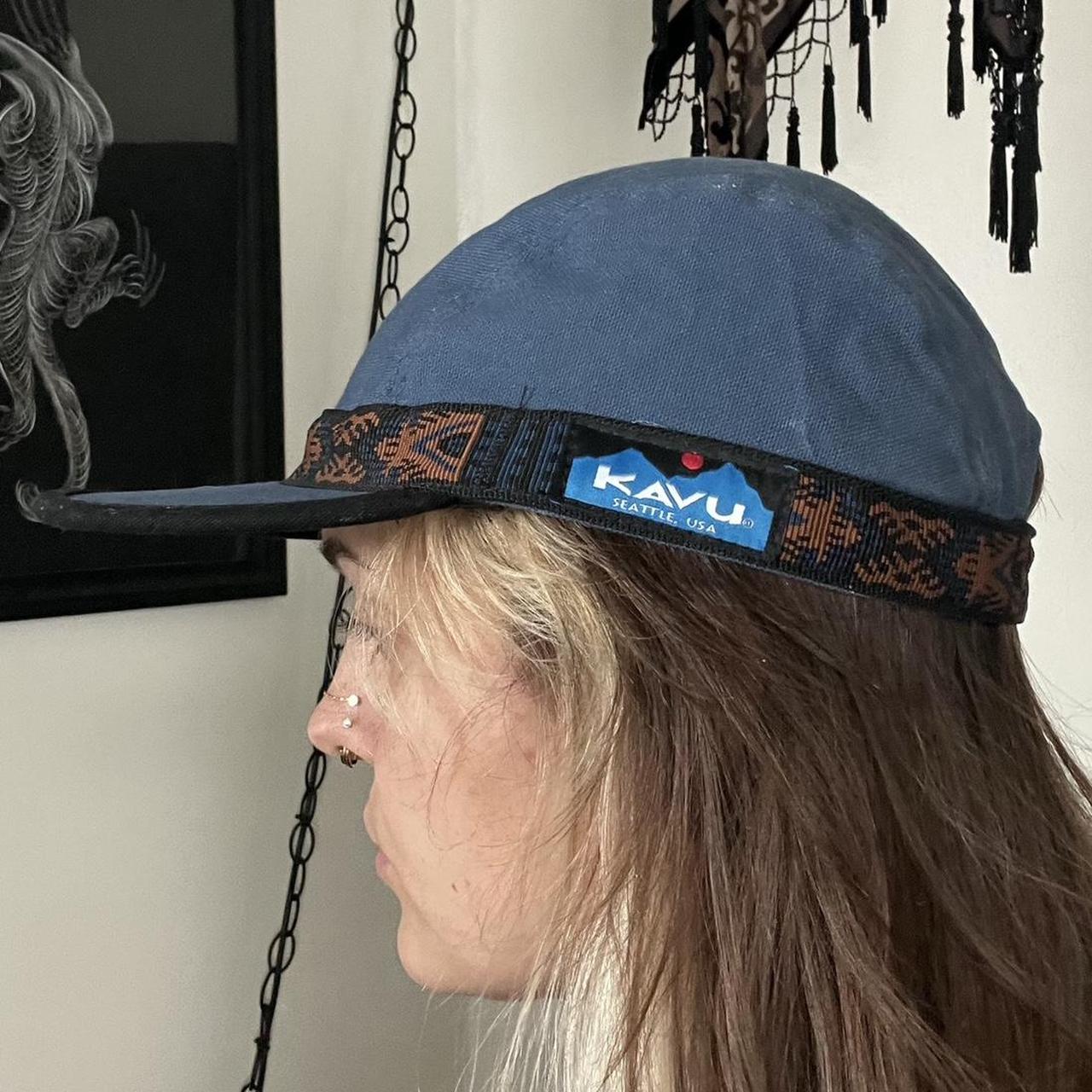 Canvas Kavu Flat Bill Hat. Size S/M. • #preloved... - Depop