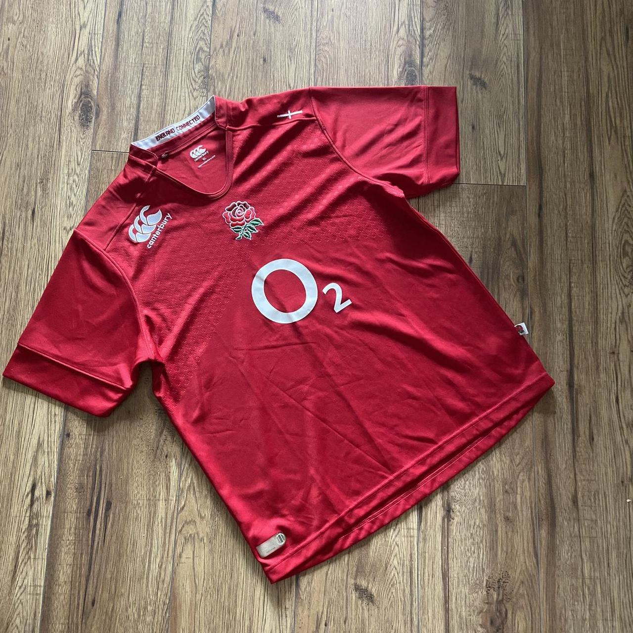 Canterbury England Rugby jersey size XXL Perfect... - Depop