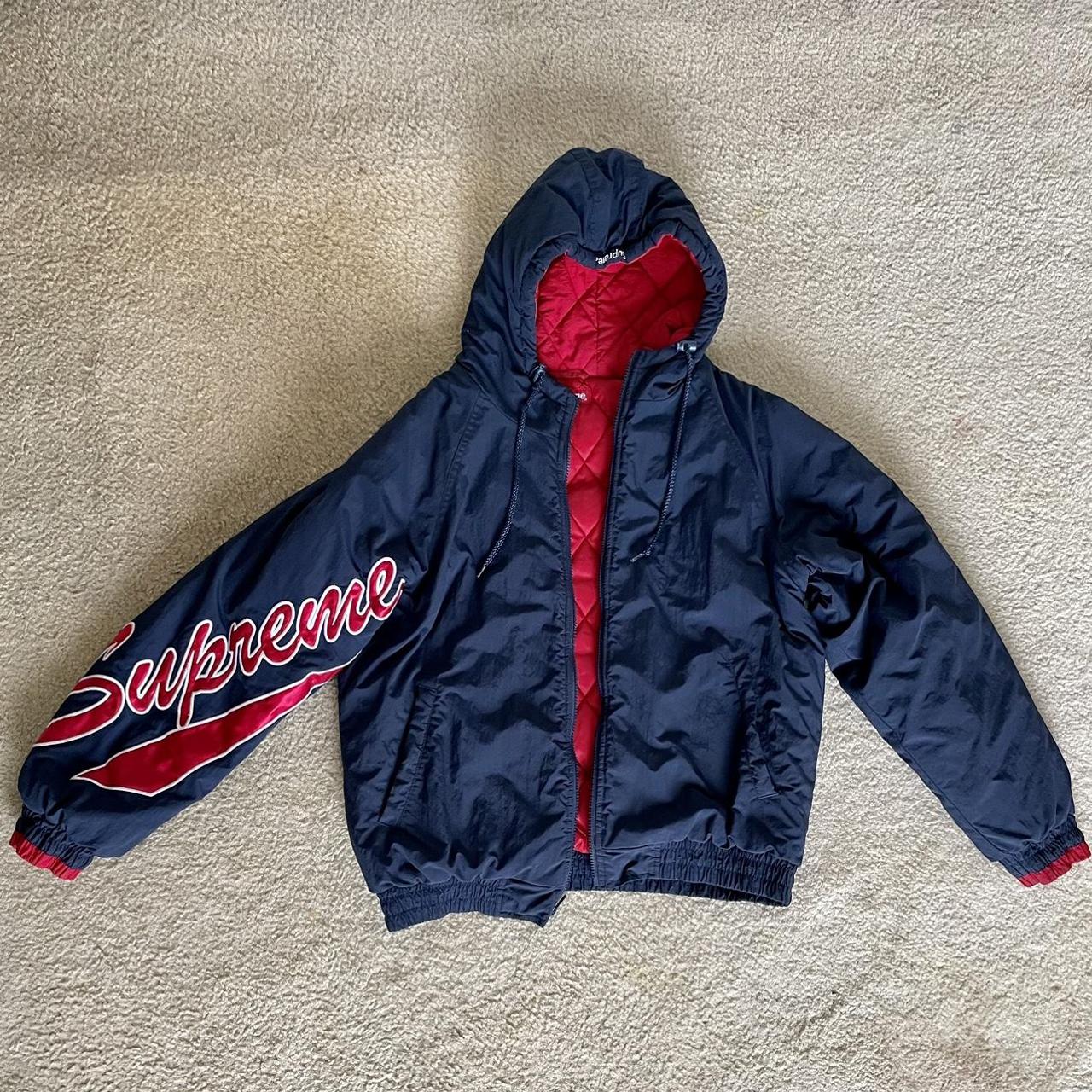 Supreme Puffer Jacket Mens 2018. Worn only a handful... - Depop